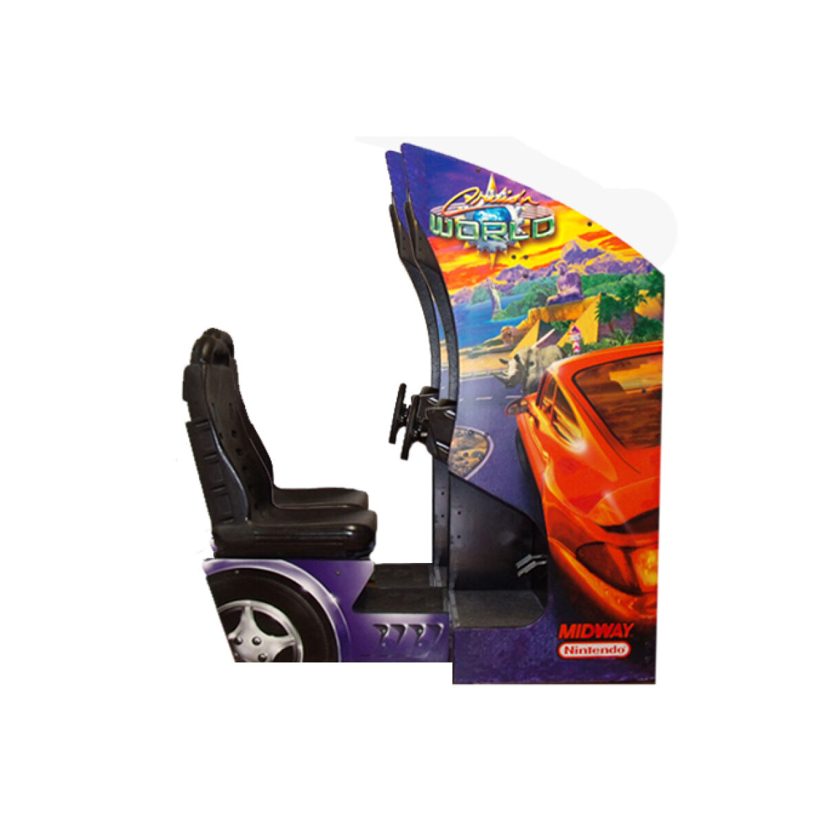 Cruis'n World Arcade Game - TEXAS ENTERTAINMENT