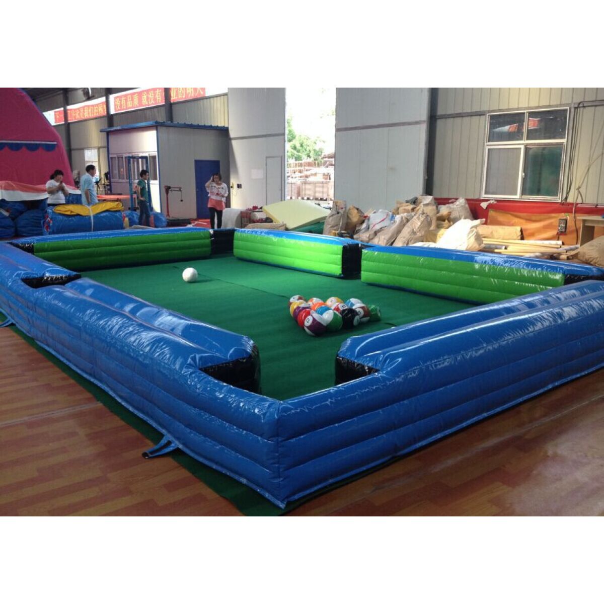 Giant Inflatable Pool Table - TEXAS ENTERTAINMENT