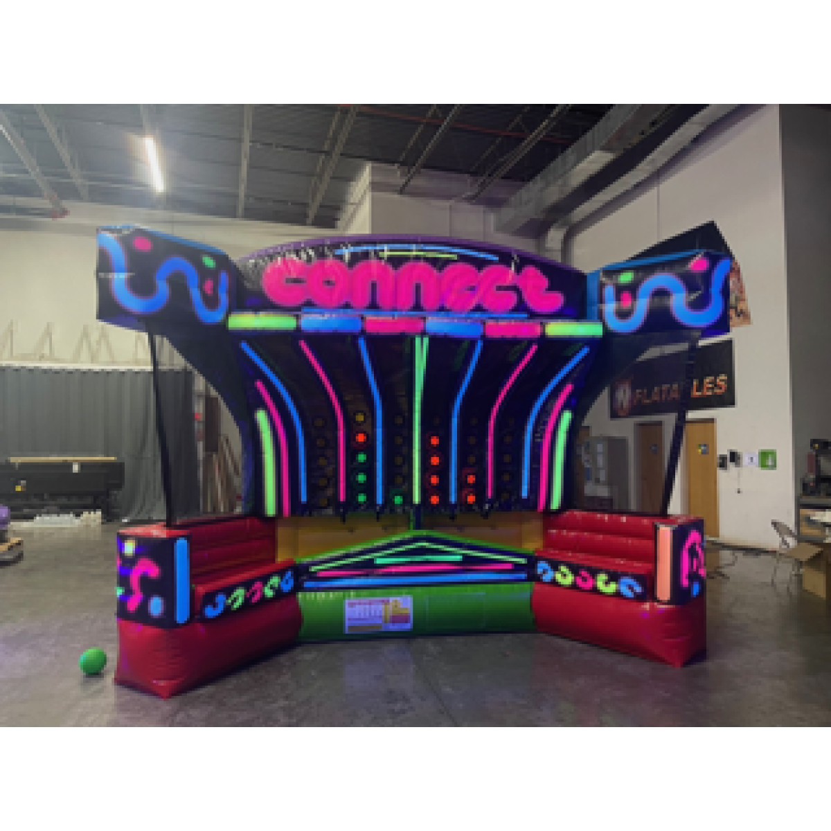 Glow Inflatable Connect 4 - TEXAS ENTERTAINMENT